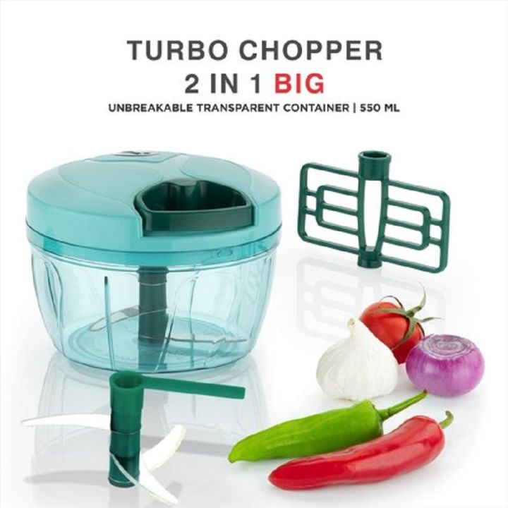 2 in 1 Crank Chop Food Chopper | Daraz.com.np
