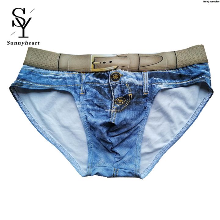 NongaosubianFifty percent discount Sunnyheart Men Briefs Men's Denim ...