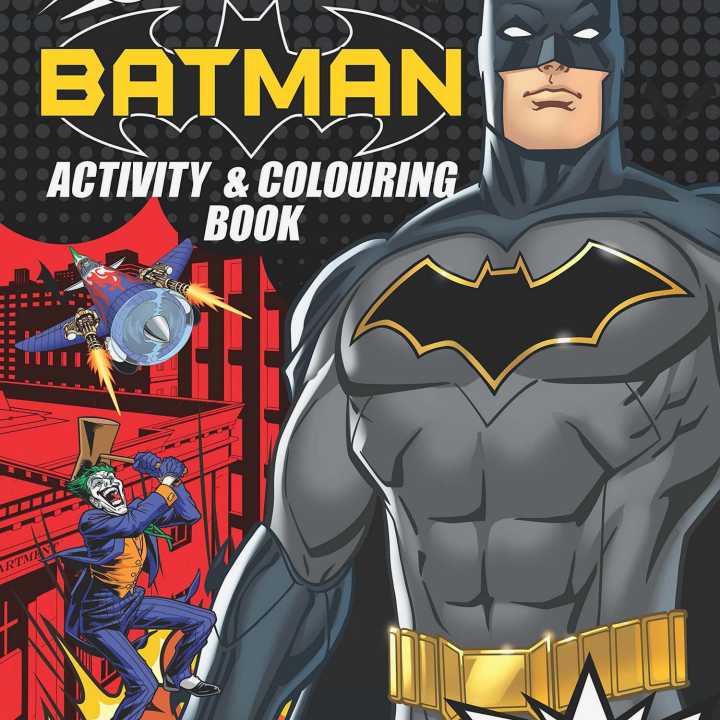 Dreamland Batman Activity And Colouring Book | Daraz.com.np