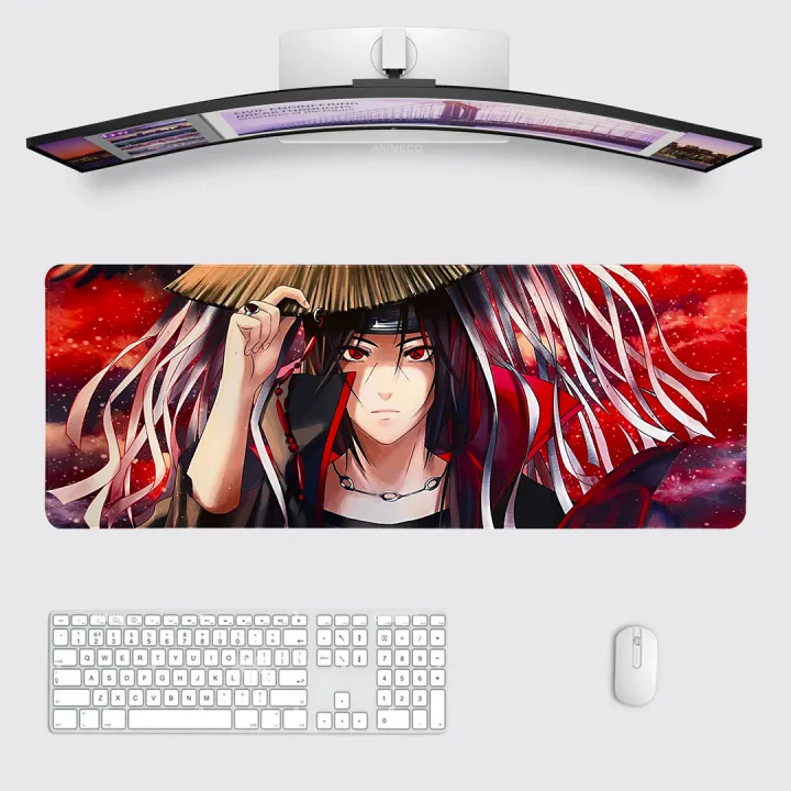 Naruto Anime Itachi Uchiha Akatsuki Design Computer Laptop Big Size ...