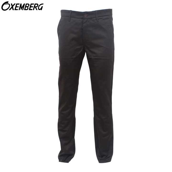 Oxemberg Black Color Formal Pants For Men | Daraz.com.np