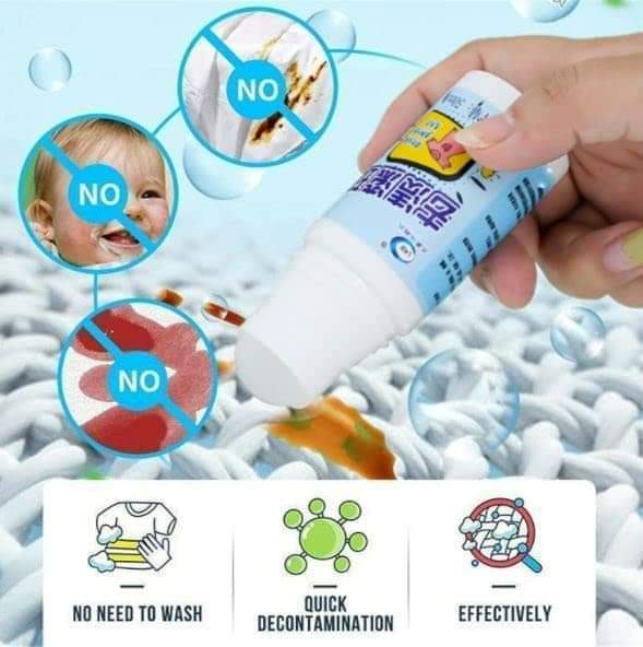 Dust Cleaner Oil Stain Cleaning Remover Brush Rub Wipe Fabric Cloth ...