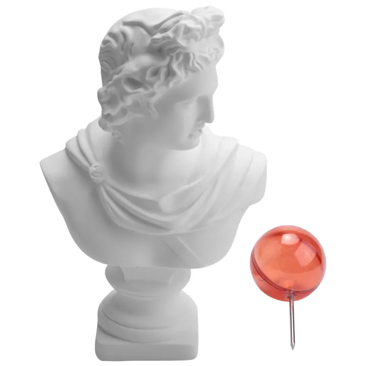 FORIDE 1Pcs Classic Busts Statue Greek Mythology Figurine Bubble David ...