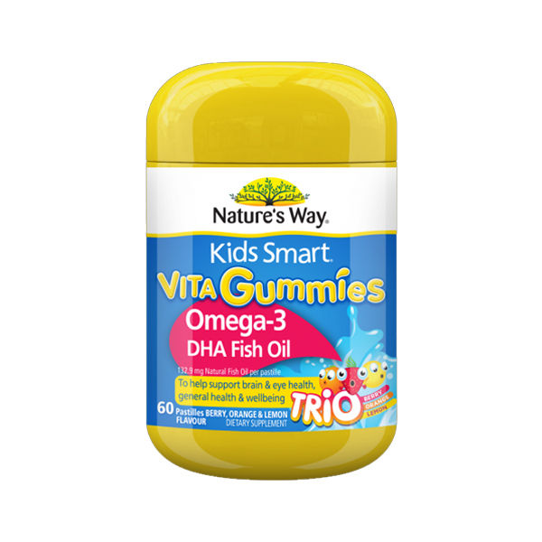 Nature's Way Kids Smart Vita Gummies Omega-3 Fish Oil 60 Pack | Daraz ...