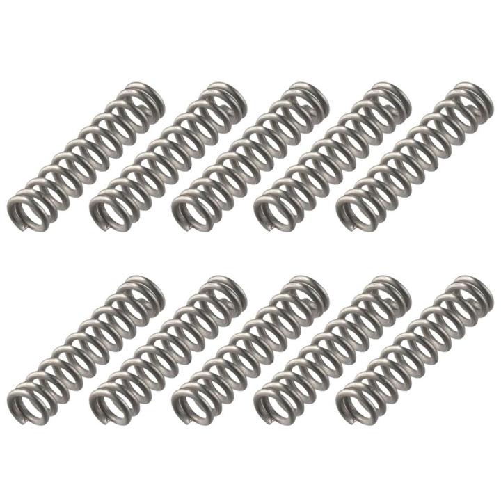 10Pcs Kit 6mm OD Spring Steel Coil 1mm Wire Size Stainless Steel ...