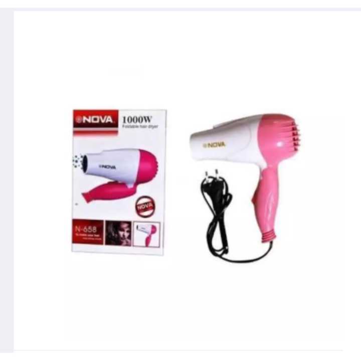 Nova Folding Hair Dryer - 1000 Watt | Daraz.com.np