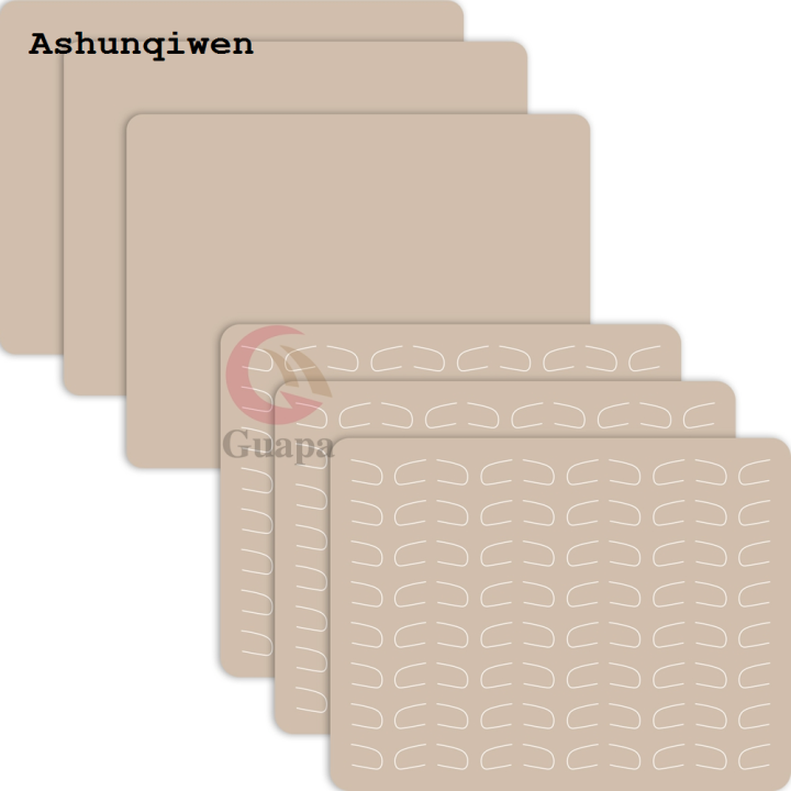 Ashunqiwen Portable 2PCS Headstrokes Microblading Practice Skin No Ink ...