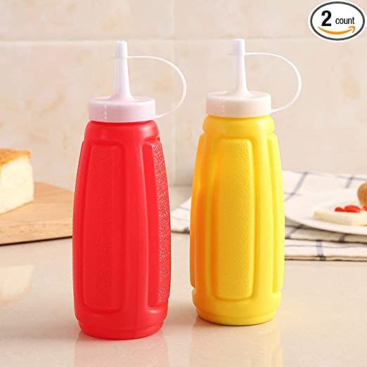 Ketchup And Plastic Bottle (Set Of Two) 300ml | Daraz.com.np