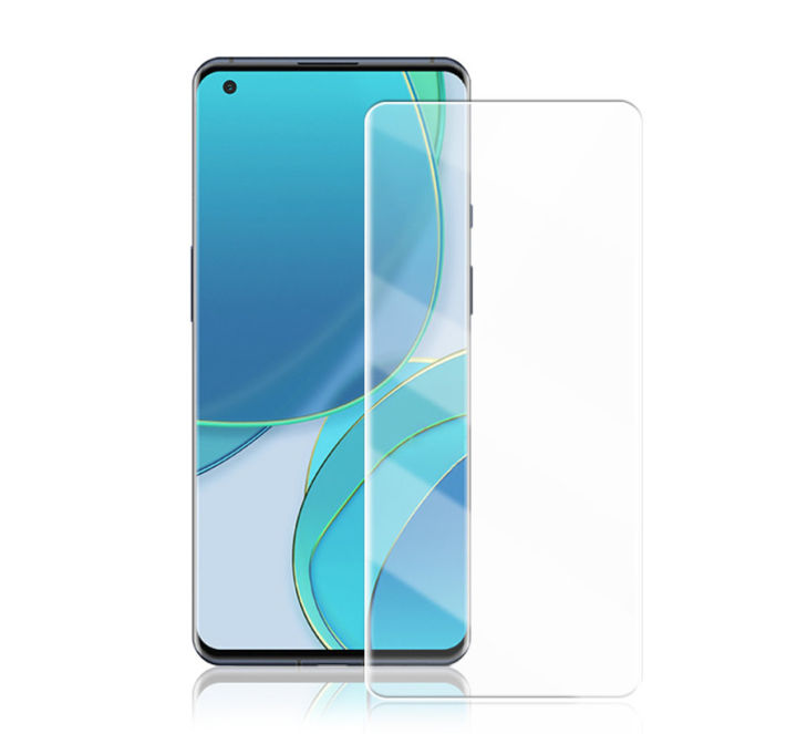 Oppo Reno 6 Pro UV Curved Screen Protector Glass With Liquid & Light ...