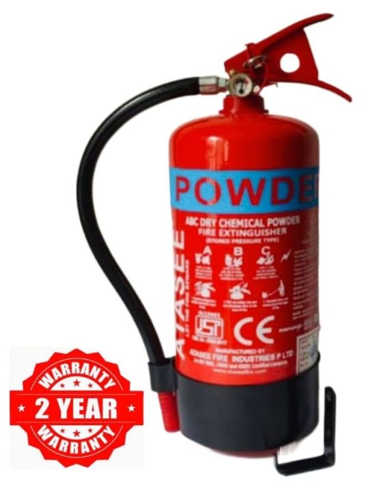 ABC Powder Type Fire Extinguishers 4Kg (Works on all types of fires ...