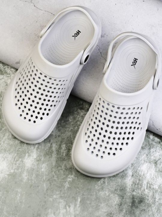 HRX by Hrithik Roshan Grey Rubber Clogs For Men | Daraz.com.np