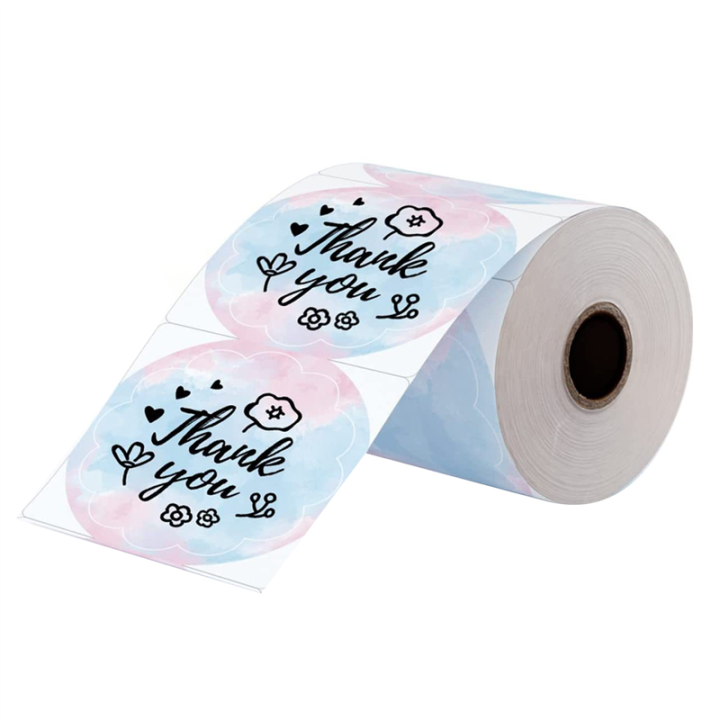 Shipping Label Printer Label Sticker Round Label Square Label DIY Logo ...