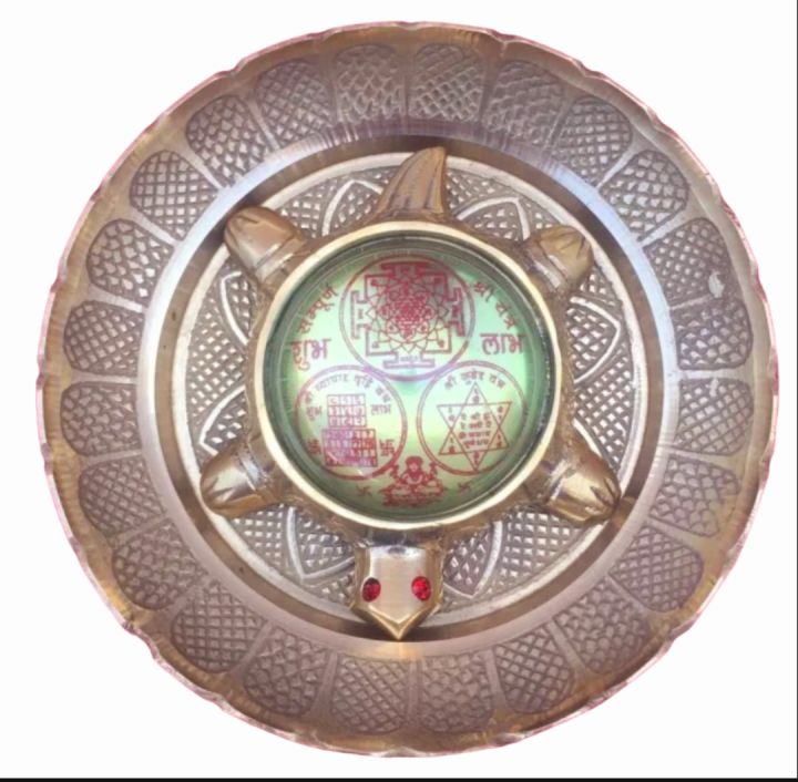 Sampurna Shri Yantra Kuber Yantra Vyapar Vridhi Yantra Brass Kachua ...