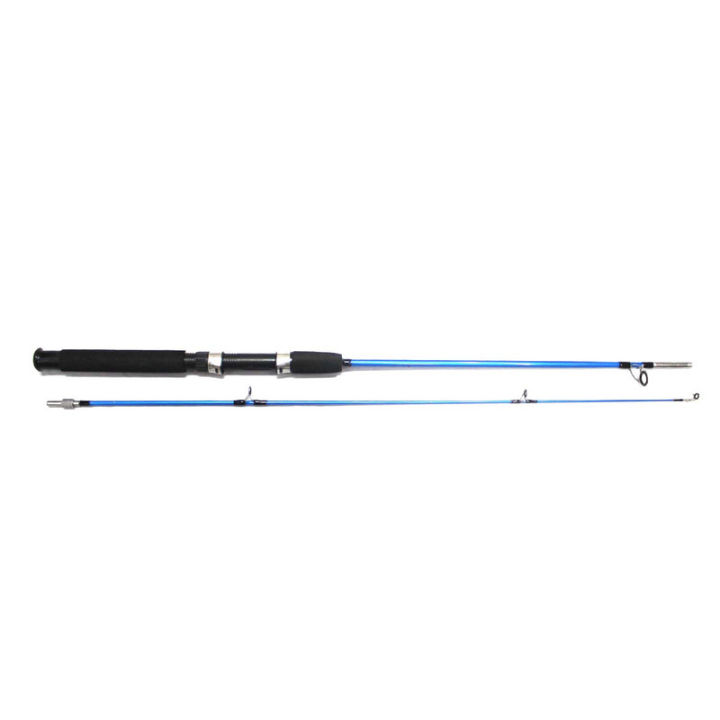 Crocodile 2pc Carbon Fishing Rod 1.65M With Screw Color Blue | Daraz.com.np