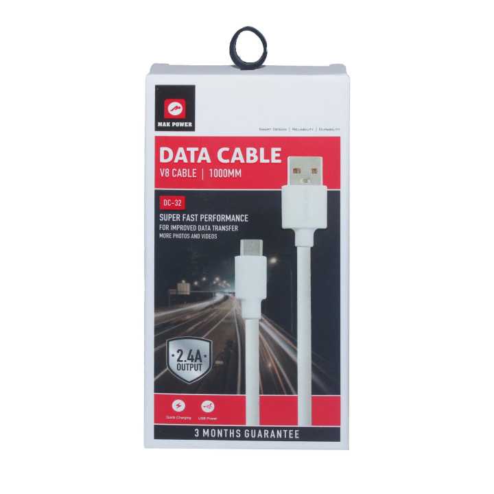 Mak Power DC-32 V8 Data Cable | Daraz.com.np