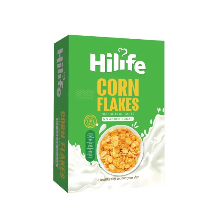 Hilife Sugarfree Cornflakes 300g BOX || Clean & Crunchy | Zero Sugar ...