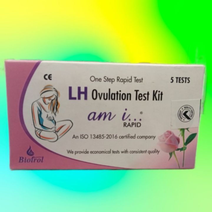 LH Ovulation One Step Rapid Test Kit (Pack Of 5 Kits) | Daraz.com.np