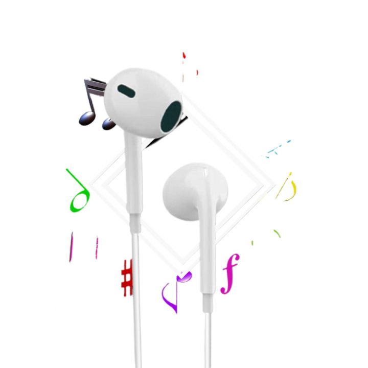 CORN EX016-Gv3.5mm Hi Quality Stereo Wired Earphone With Mic Deep Bass ...