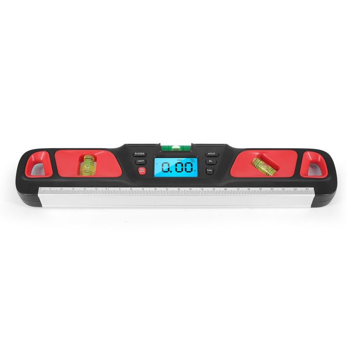 Digital Torpedo Level Protractor Magnetic 4x90 Measuring Range ...
