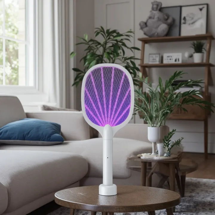 USB Rechargeable Electric Mosquito Bat | Handheld Racket Insect Fly Bug ...