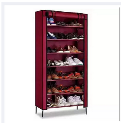 6 Layers Shoe Rack Portable And Folding (60 X 30 X 108 Cms) | Daraz.com.np