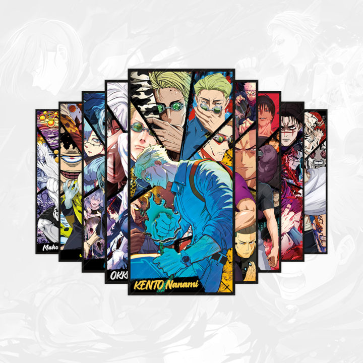 Jujutsu Kaisen Anime Series Toji Fushiguro Gojo Friend Kento Nanami ...