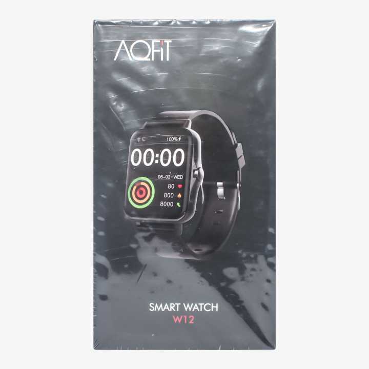 Black Color Aqfit Smartwatch | Daraz.com.np