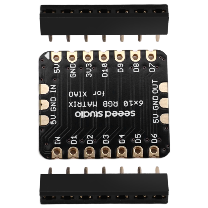 XIAO-6x10-RGB-Matrix XIAO-6x10-RGB-Matrix WS2812B RGB LED Matrix Panel ...
