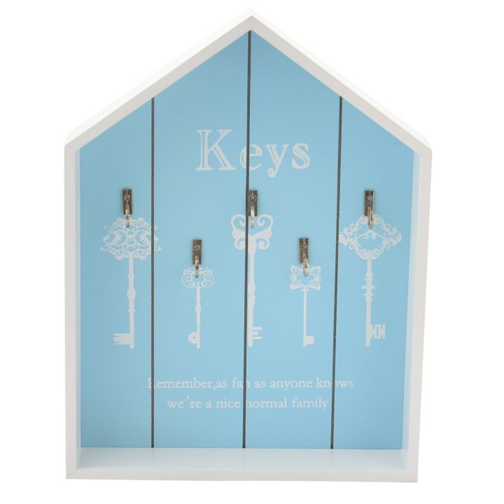 Entrance Wall Wooden Decorations Key Storage Box Wall Hanging Home ...
