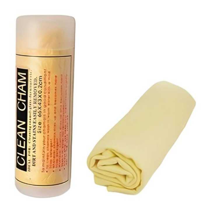 Clean Cham Synthetic Chamois Highly Water Absorb Cloth (66 x 43 x 0.2 ...