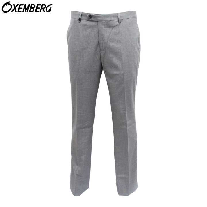 Oxemberg Light Grey Color Formal Pants For Men | Daraz.com.np