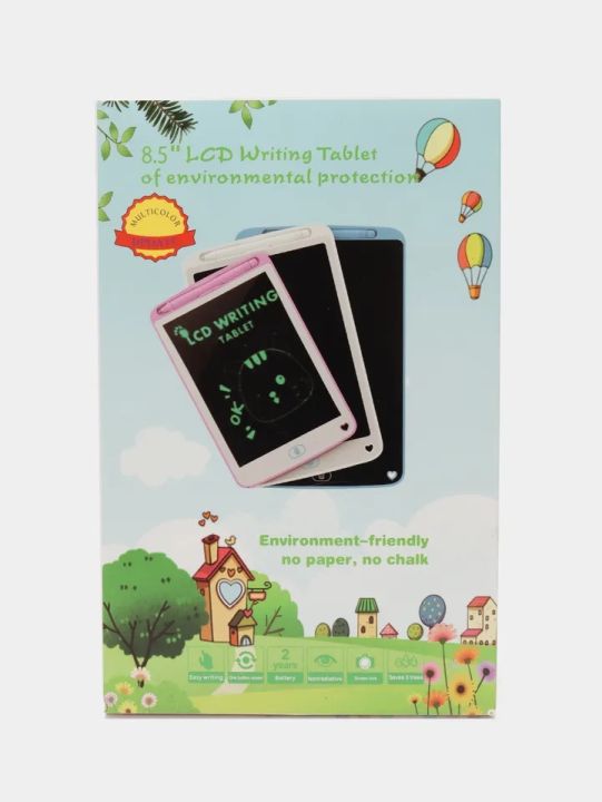 LCD Writing Tablet for Kids and Toddlers, Preschool Practice, Drawing ...