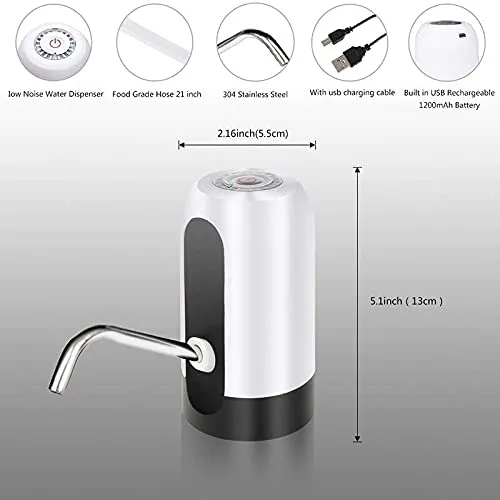 Handy water dispenser | Automatic & Rechargeable Water Dispenser Pump ...