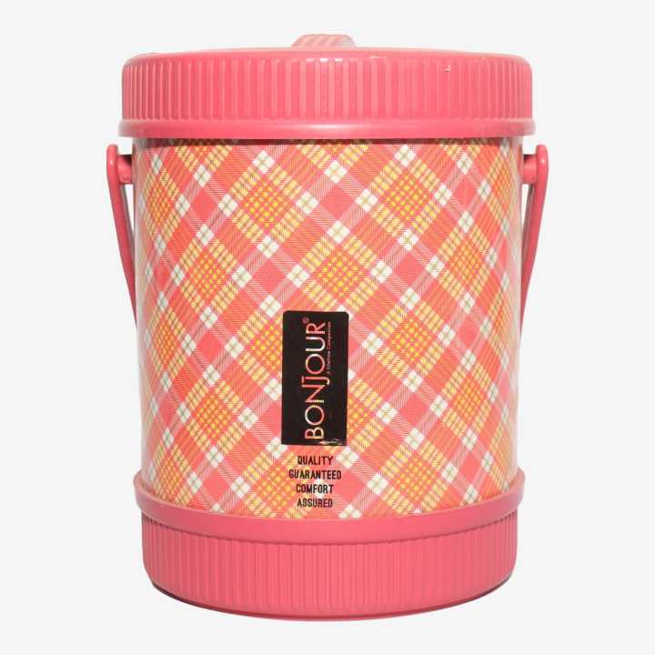 Bonjour Puf Insulated 3 Layer Tiffin Box | Daraz.com.np