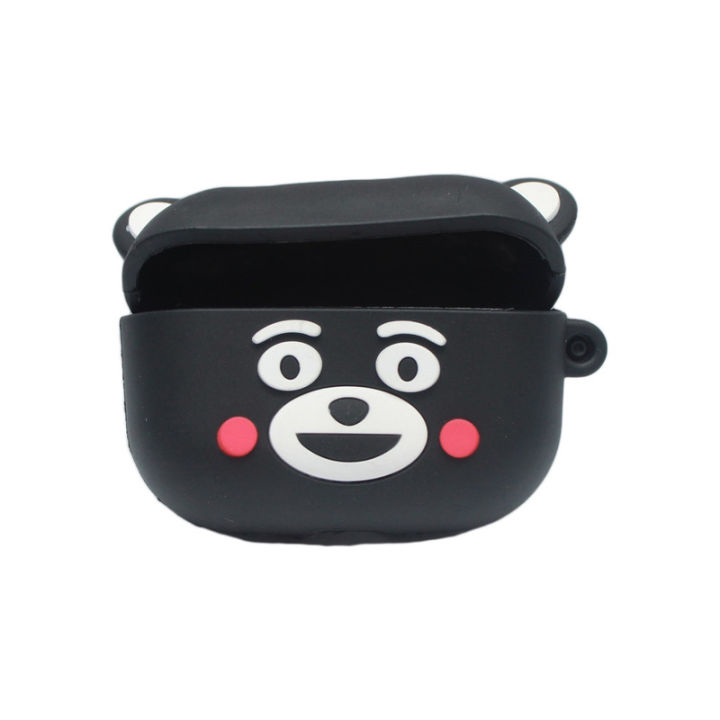 Black/White Airpod Pro Cartoon Sillicon Case | Daraz.com.np