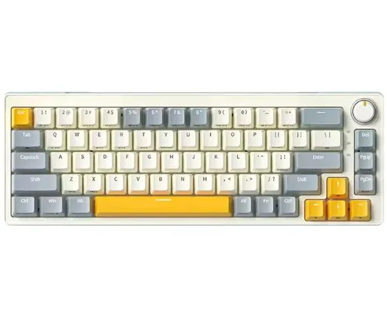 Zifriend ZA68 RGB Hot Swappable Mechanical Keyboard 68 Keys With Volume ...