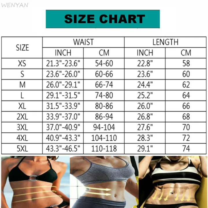 WENYAN Slimming Waist Trainer for Women Lower Belly Fat Hourglass Body ...