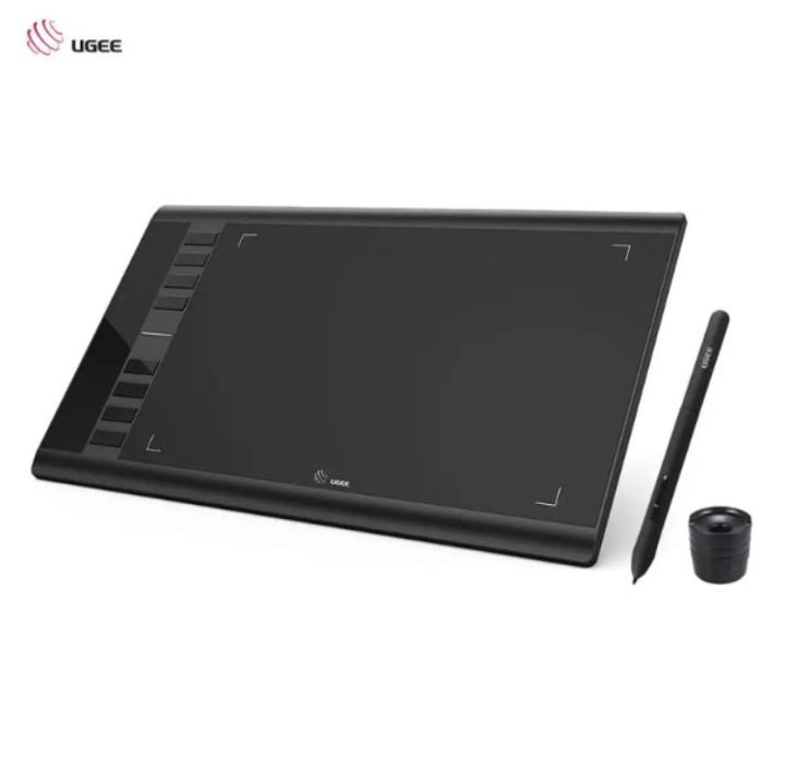UGEE M708 V3 Digital Drawing Tablet, 10 x 6 Inches Large Graphics ...