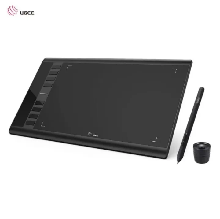 UGEE M708 V3 Digital Drawing Tablet, 10 x 6 Inches Large Graphics ...