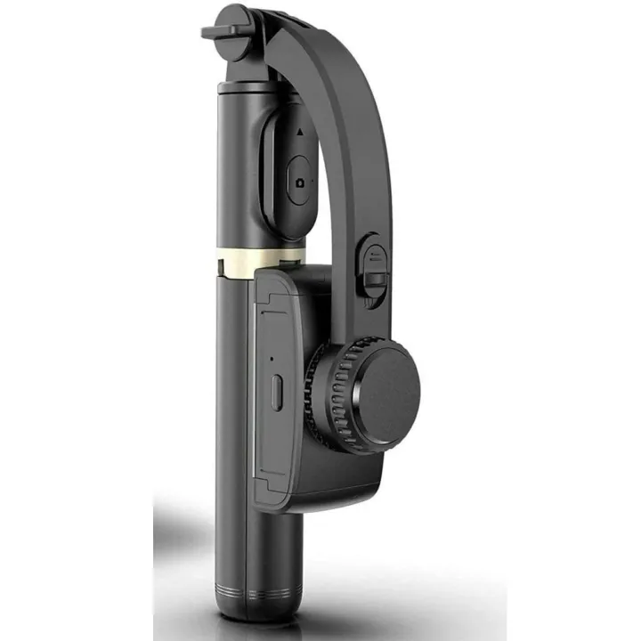 Q08 1-axis Gimbal Stabilizer 3-in-1 Extendable Selfie Stick Tripod-IVXI ...