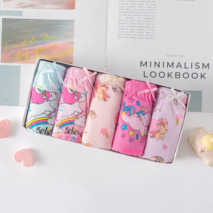 Korean version of children's underwear wholesale cotton class a girls ...