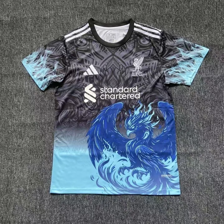 25 New Liverpool Jersey Training Jersey Dragon Pattern Special Edition ...