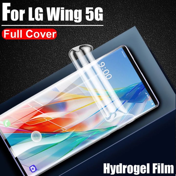 For LG Velvet 4g 5g Hydrogel Film for LG G9 LG Wing Screen Protector ...