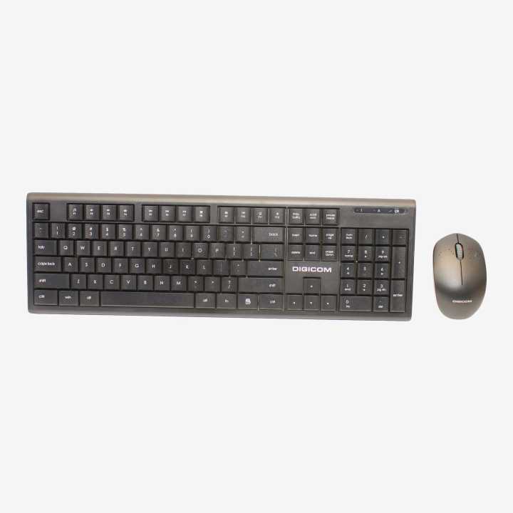 Digicom Wireless Combo Set Mouse And Keyboard K75 | Daraz.com.np
