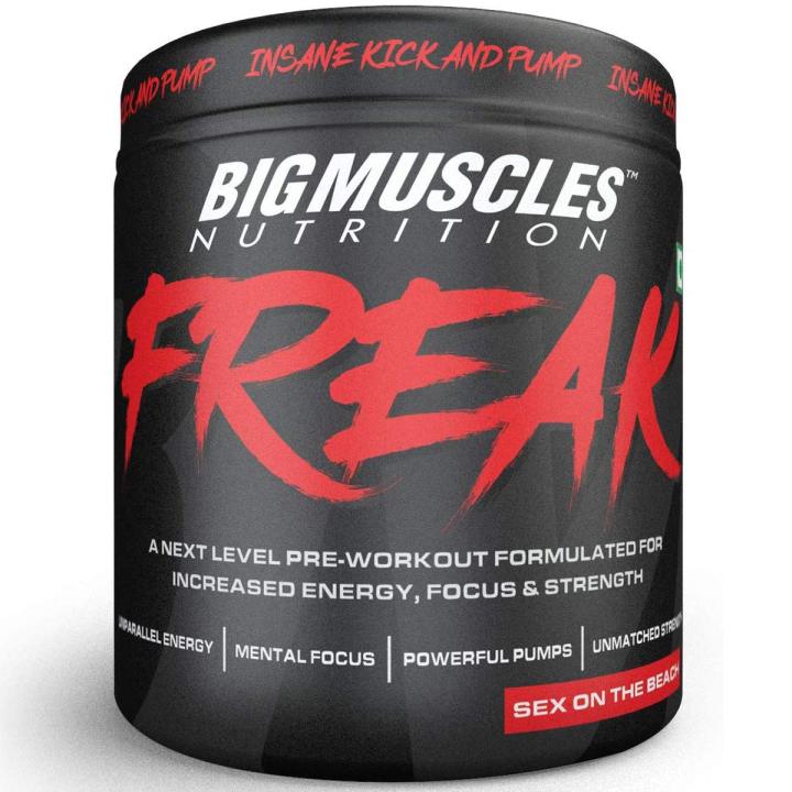 Bigmuscles Nutrition Freak Pre-Workout 30 Servings Increased Energy ...