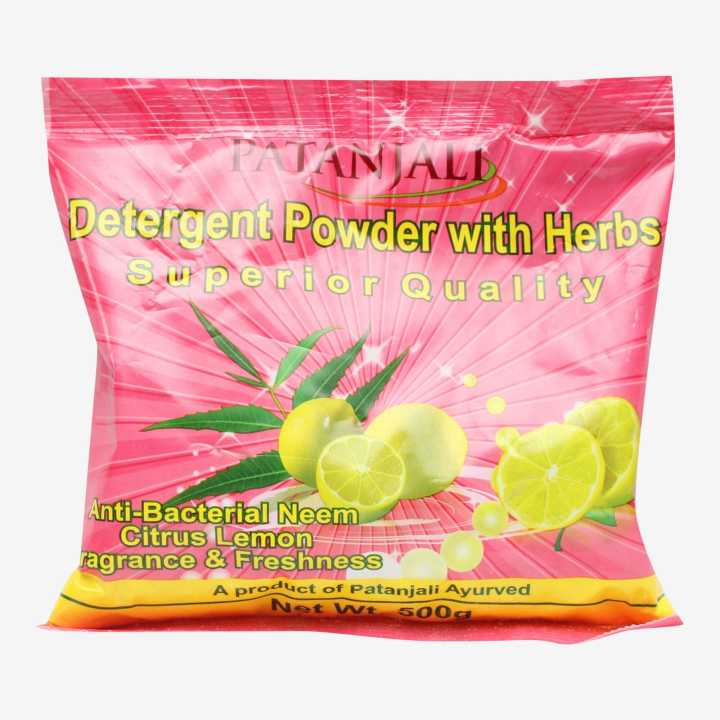 Patanjali Detergent Powder With Herbs 500G | Daraz.com.np