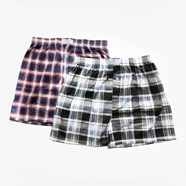 Check Printed Boxer For Men (Pack Of 2) - Multicolor | Fashion ...