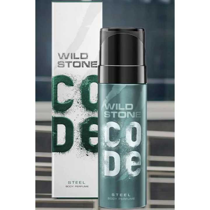 Wild Stone Code Steel Body Perfume For Men, 120ml | Daraz.com.np