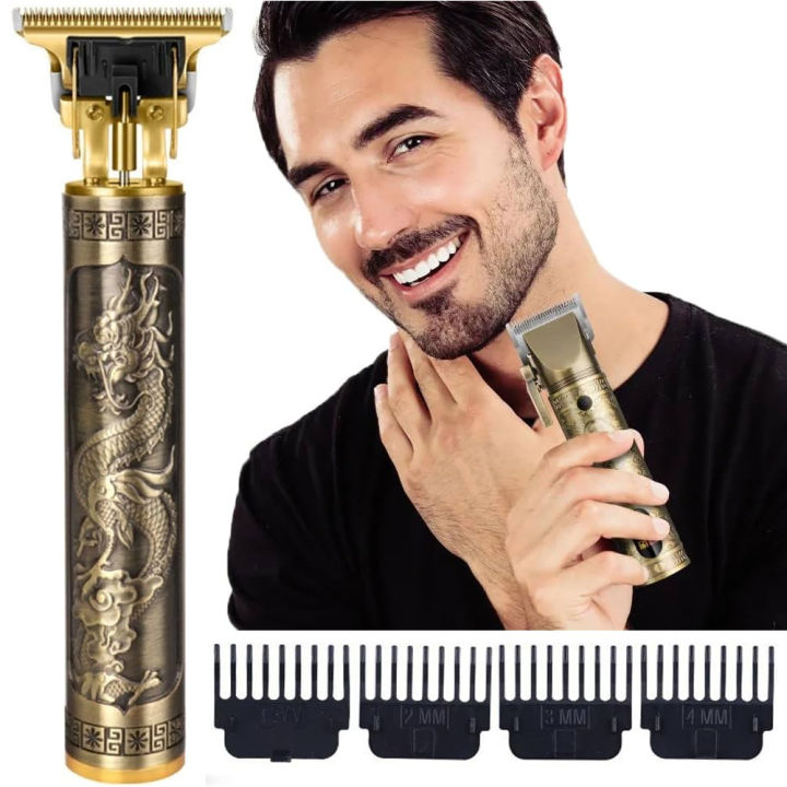 Vintage T9 Electric Hair Clipper Professional Hair Trimmer For Men ...