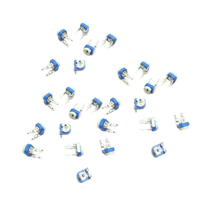 130Pcs 100 ohm-500K ohm Potentiometer Adjustable Resistor Kit | Daraz ...
